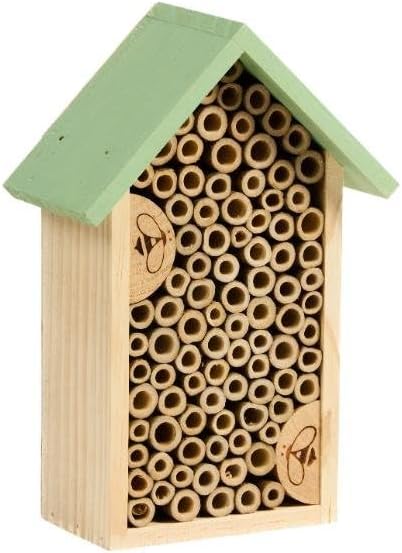 Bee Hotel, FSC1 Wood & bamboo construction 22 x 15 x 8 cm : Amazon.co ...