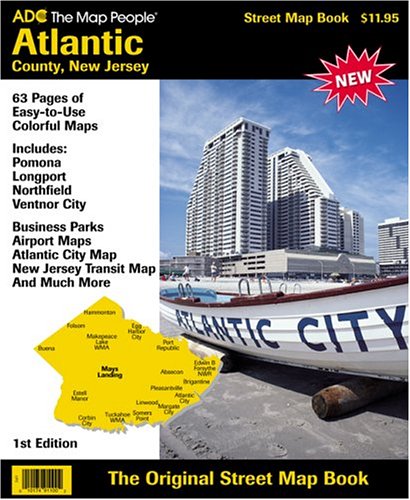 Adc Street Map Book, Atlantic County, New Jersey: ADC the Map People ...