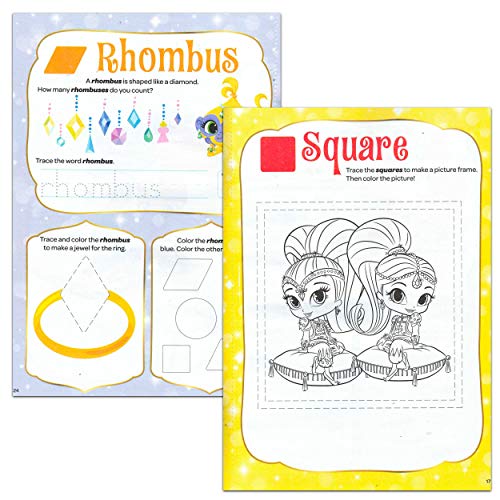 Nickelodeon Workbooks Girls Learning Toys - 4 Pc Nick Jr - Want It All