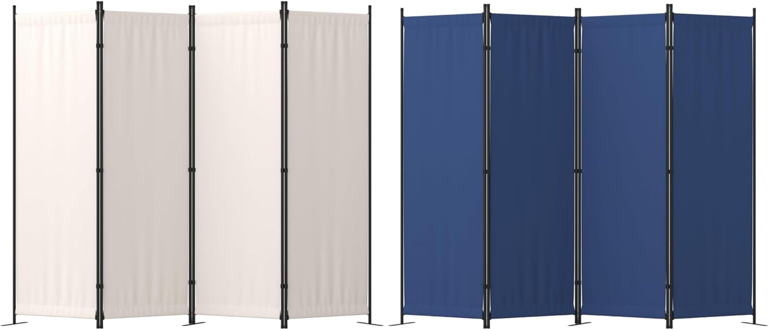 Amazon.com - Kecreque Room Divider, 4 Panel Folding Privacy Screen, 88 ...