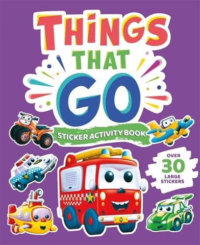 Things That Go Sticker Activity Book : Igloo Books: Amazon.co.uk: Books