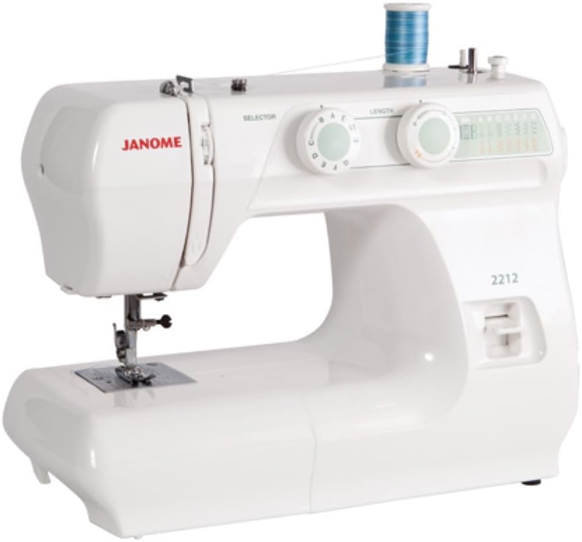 Amazon.com: Janome 2212 Front-Loading Sewing Machine with 12 Built-In ...