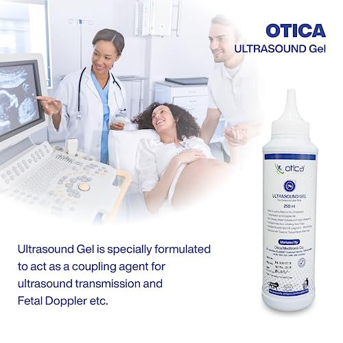 OTICA Ultrasound Gel for USG ECG EEG Sonography and Physio 250ml (Blue ...