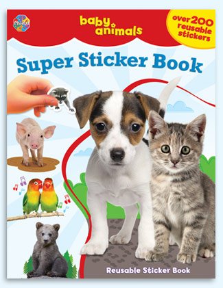 Baby Animals Super Sticker Book: Phidal: 9782764319826: Amazon.com: Books