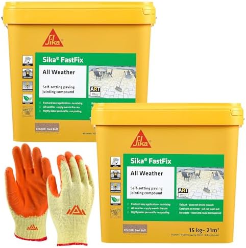Sika – FastFix All Weather Self-Setting Paving Jointing Compound ...