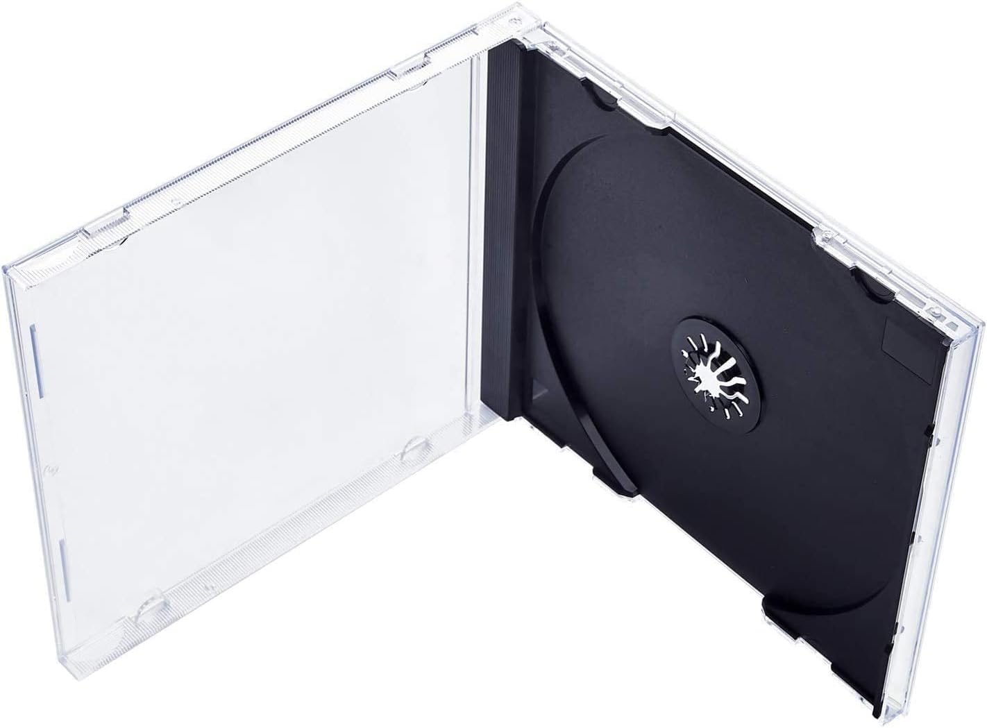 Amazon.com: MediaPack4All 10.4mm Single Black Jewel Case (1-Disc ...