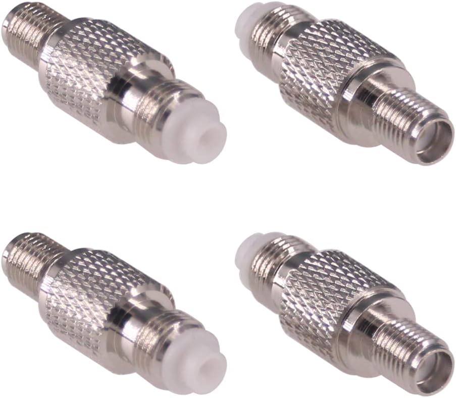 Amazon.com: RFaha 4pcs SMA Female to FME Female RF Coaxial Coax Adapter ...