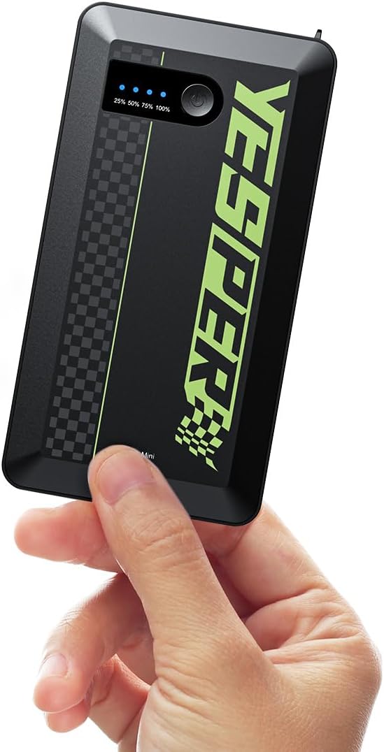 Amazon.com: YESPER Jump Starter Portable,1500A Peak Motorcycle Jump ...