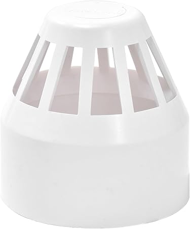 Amazon.com: 2pcs 2in.PVC DWV Termination Vent Pipe End Cap Cover Grate ...