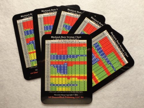 Blackjack Basic Strategy Charts - Set of Six by Maverick Sharp (2014-08 ...