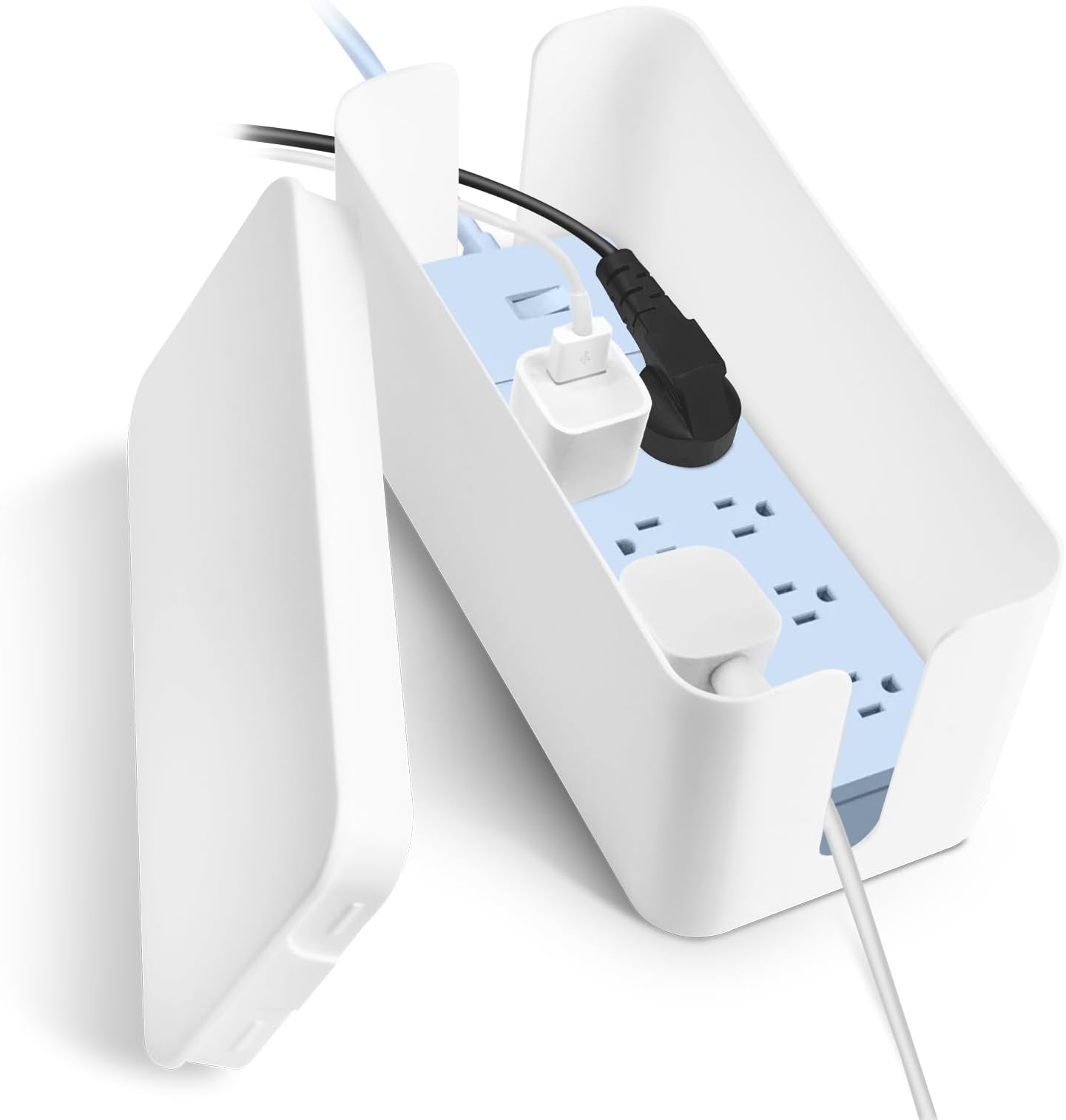 D-Line EU/CTUSMLB/SW Boîte de Rangement pour Câbles, Boîte Cache-Câble ...