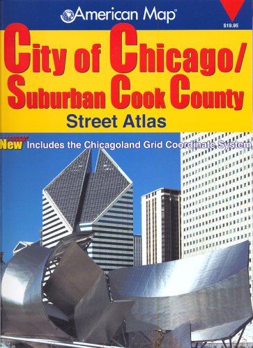 American Map City of Chicago/Suburban Cook County: American Map ...