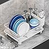Amazon.com - GAOKASE Dish Drying Rack, Space-Saving Dish Rack, Dish Racks for Kitchen Counter ...