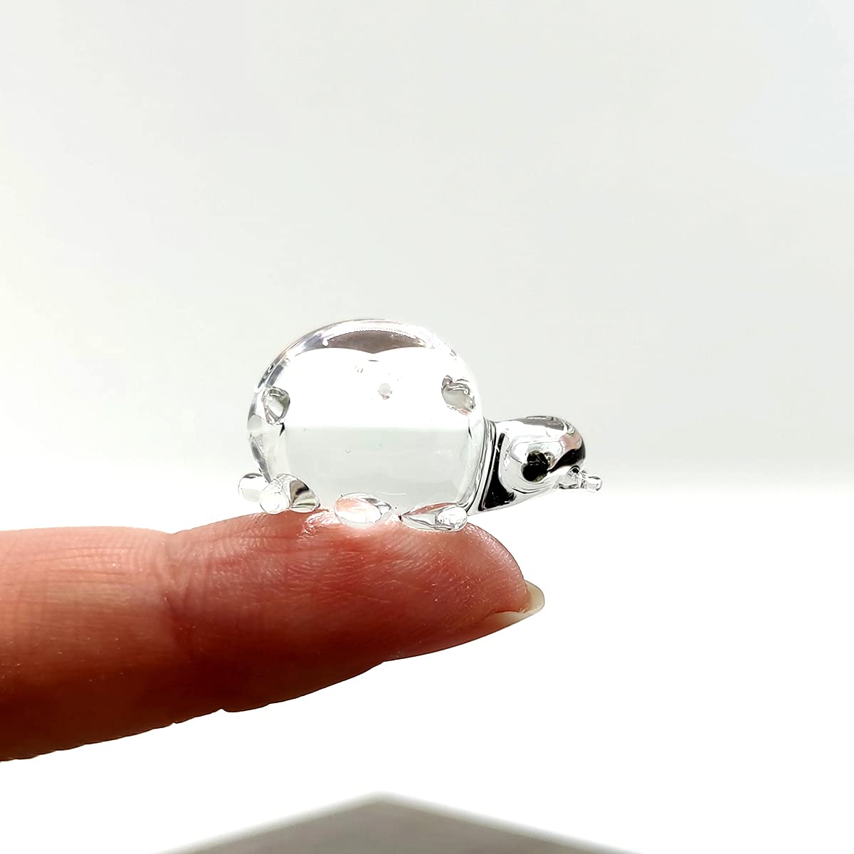 Amazon.com: Sansukjai Rare Ladybug Tiny Micro Crystal Figurines Hand ...