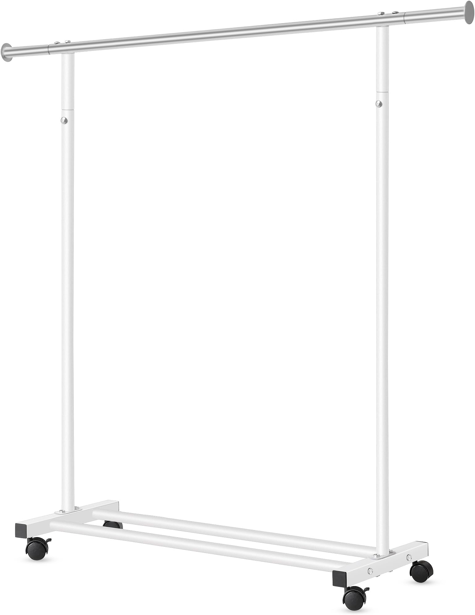 Amazon.com: VICERII Clothing Rack, 55.51 Inch Heavy Duty Clothes Rack ...