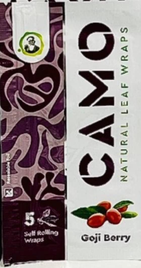 Amazon.com: Afghan Natural Leaf Camo Wraps Goji Berry 6 Packs - 30 ...