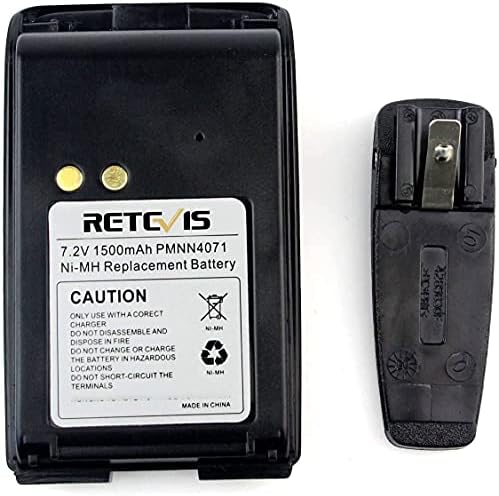 Amazon.com: Retevis RT21 RT21V Original Walkie Talkies Battery,1100mAh ...