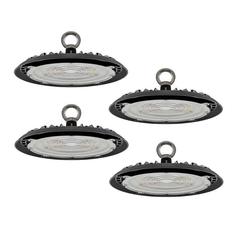 GREENLIGHTDEPOT 80W LED High Bay Light, 8800 Lumens, Hook Mount, UFO ...