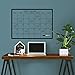 Amazon.com: WallPops WPE2801 on Clear Monthly Calendar, Black : Office ...