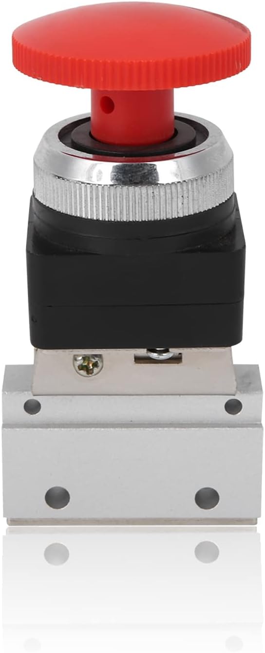 Amazon.com: 1/8"" Mechanical Valve,Mushroom Button Mechanical Valve,2 ...