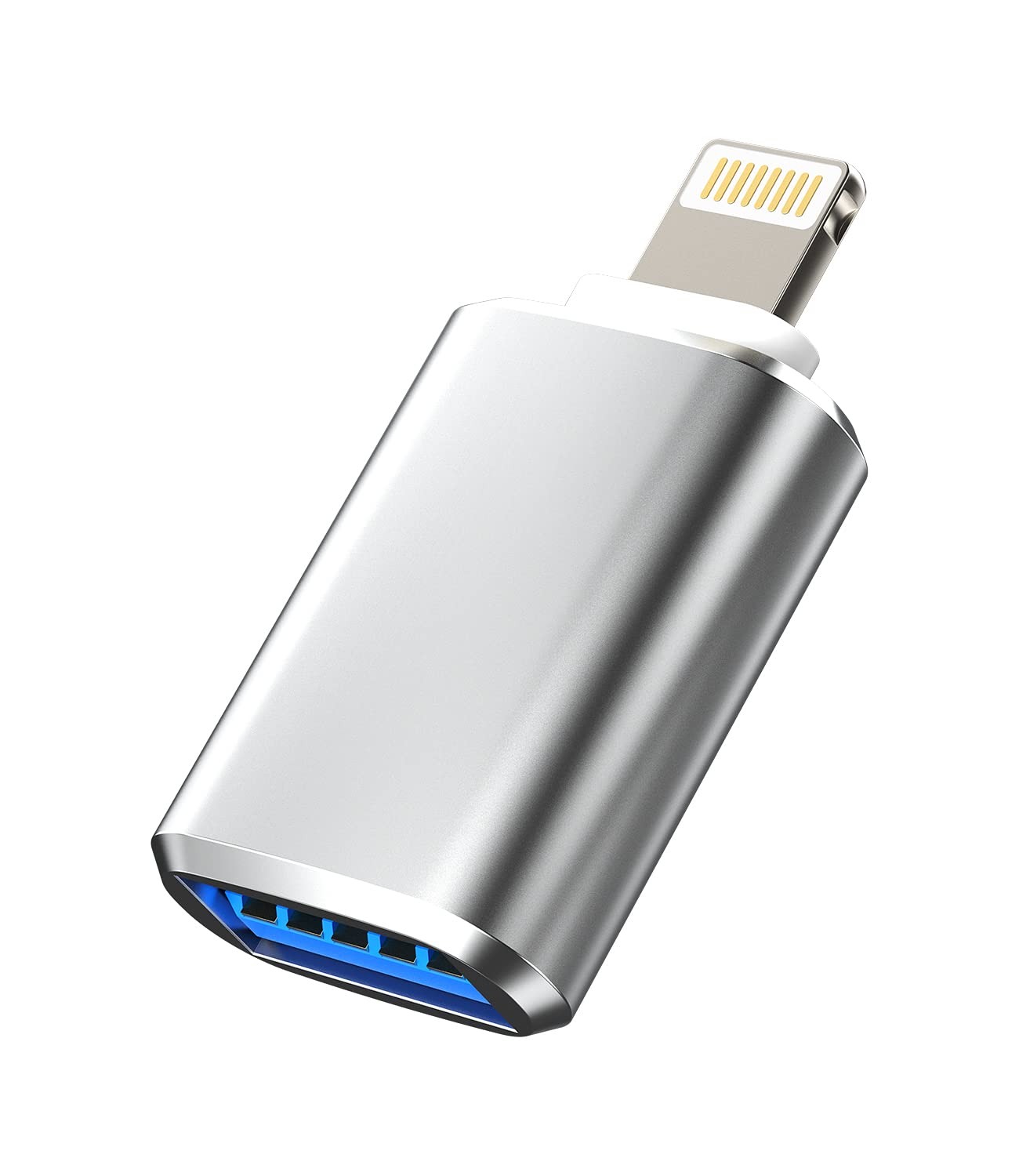 iPhone OTG Adapter Dongle Lightning Male to USB Female Converter for ...