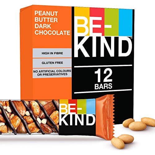BE-KIND Barritas Cereales con Frutos Secos Tostados, Mantequilla de ...