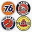 Amazon.com: 4 Pieces Reproduction Vintage Tin Signs, Gas Oil Car Metal ...