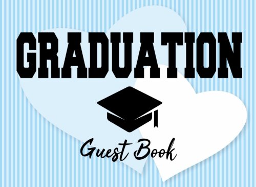Amazon.com: Graduation Guest Book: Baby Blue / Light Blue Graduation ...