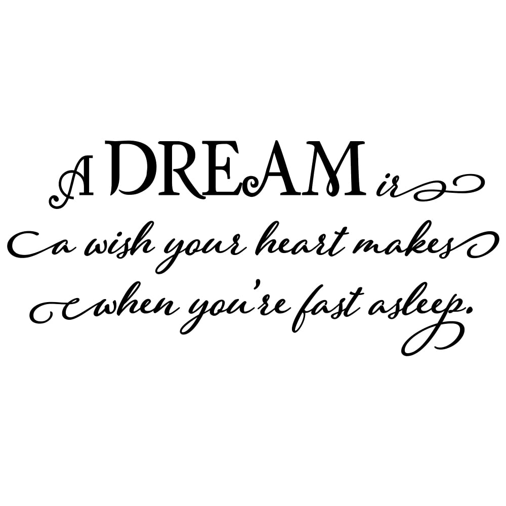 Dream Letters For Wall