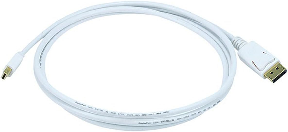 Amazon.com: Monoprice 6ft 32AWG Mini DisplayPort to DisplayPort Cable ...