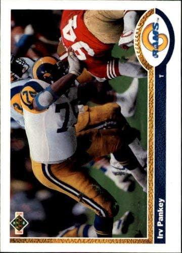 Amazon.com: 1991 Upper Deck #497 Irv Pankey NFL Football Trading Card ...
