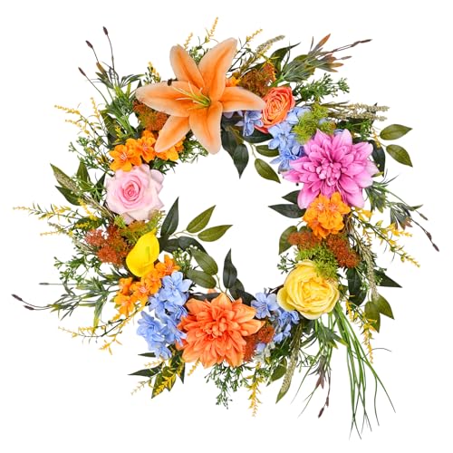 Best Lily Wreaths to Brighten Your Home Decor - Totally Reviewed