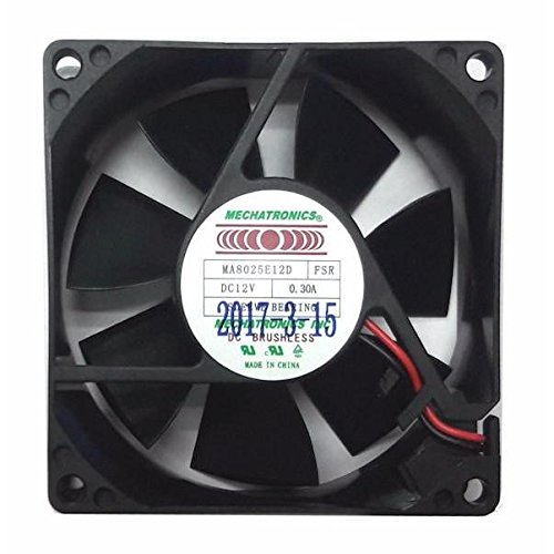 Amazon.com: Mechatronics 12v DC Fans (80x25mm, Extra High Speed ...