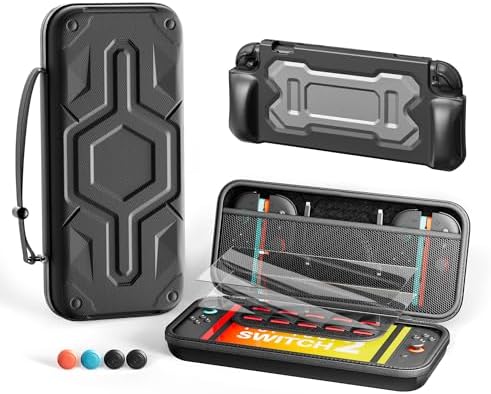 Amazon.com: Switch 2 Accessories Bundle, 8-in-1 Protection Kit: Travel ...