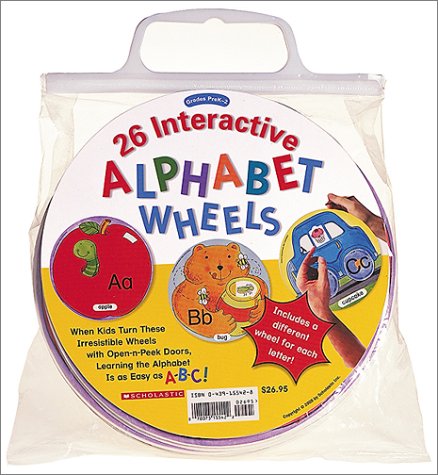 Amazon | 26 Interactive Alphabet Wheels | Words & Language