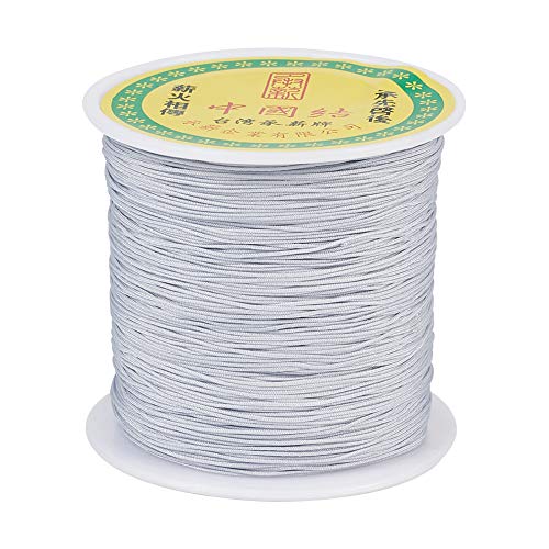 Craftdady 150yards 0.5mm Nylon Cord Braided Beading Thread Chinese ...