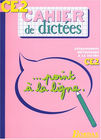 Amazon.com: CAHIERS DE DICTEES CE2: 9782047305188: Books
