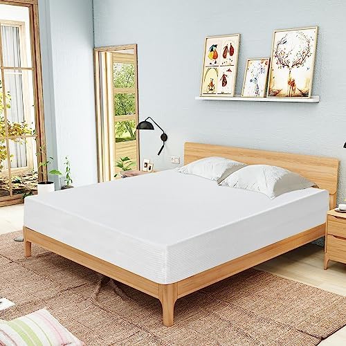 Zinus King Mattress, 12 Inch Green Tea Memory Foam Mattress, Mattress ...