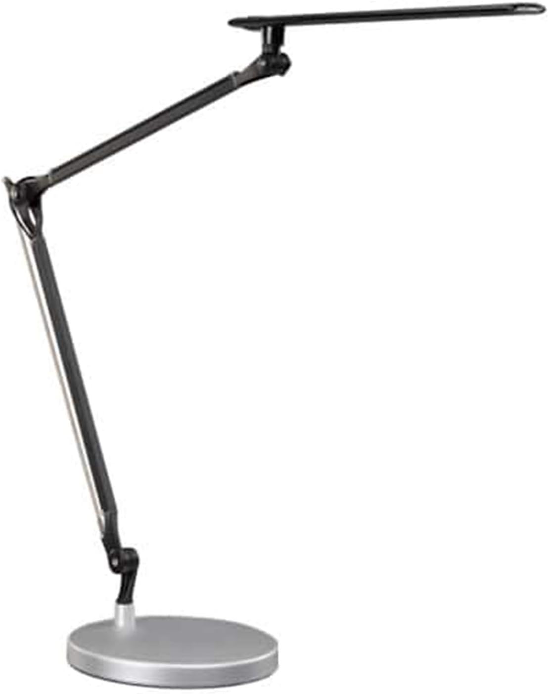 E7 LED Desk Lamp with Clamp by Uplift Desk (Black lamp, Silver Base) by ...