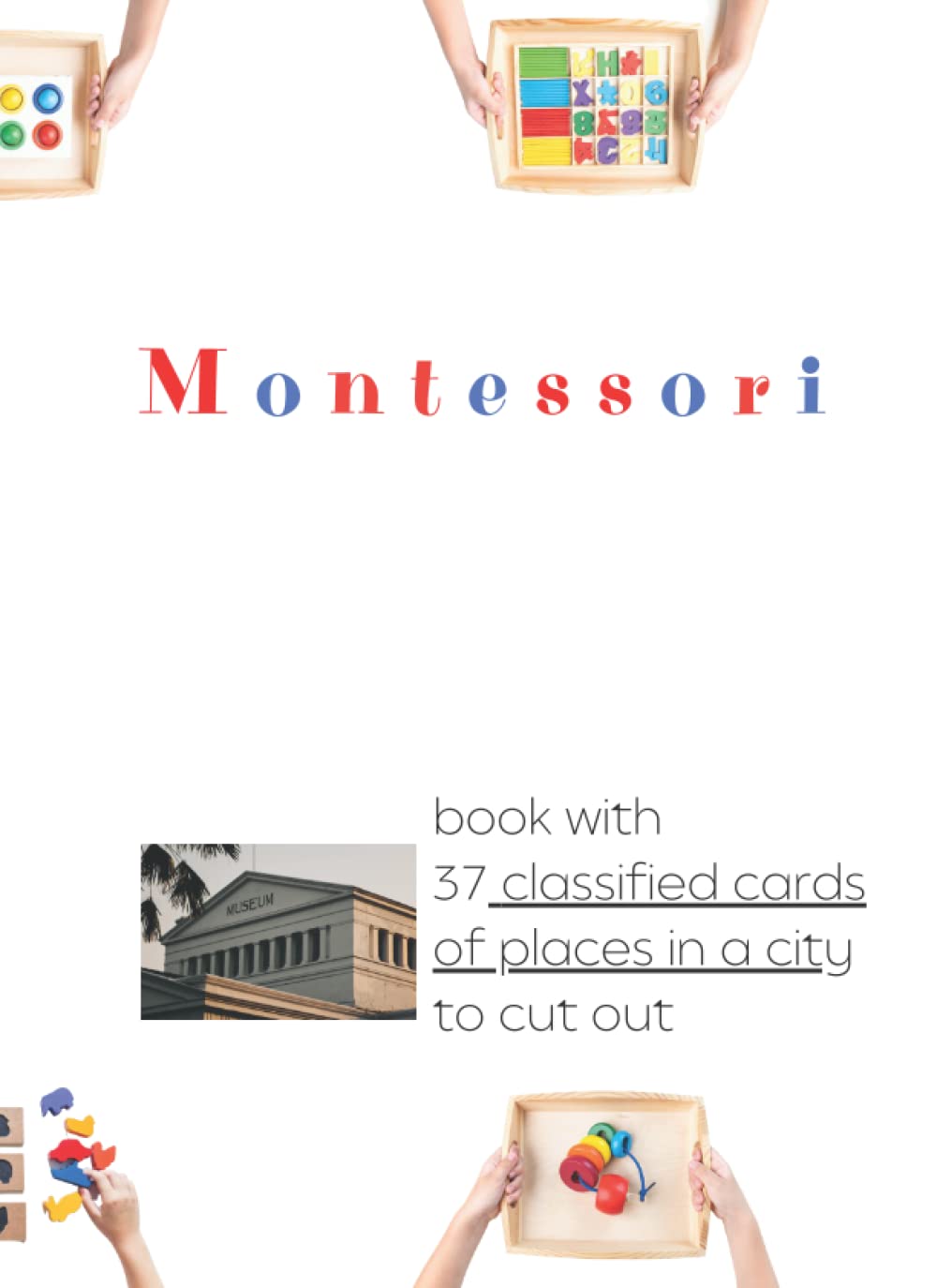 Amazon.com: Montessori Book with Classified Cards of Places in a City ...