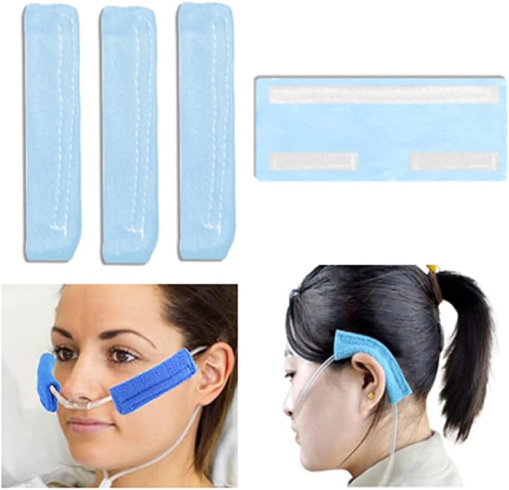 Amazon.com: 2 Pair Nasal Oxygen Tube Covers Cannula Ear Cushion Wrap ...