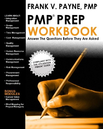Amazon.com: PMP Prep Workbook: Answer The Questions Before They Are ...