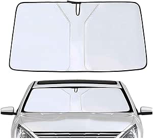 Amazon.com: Foldable Windshield Sun Shade for Volvo S80 2000-2008, Uv ...