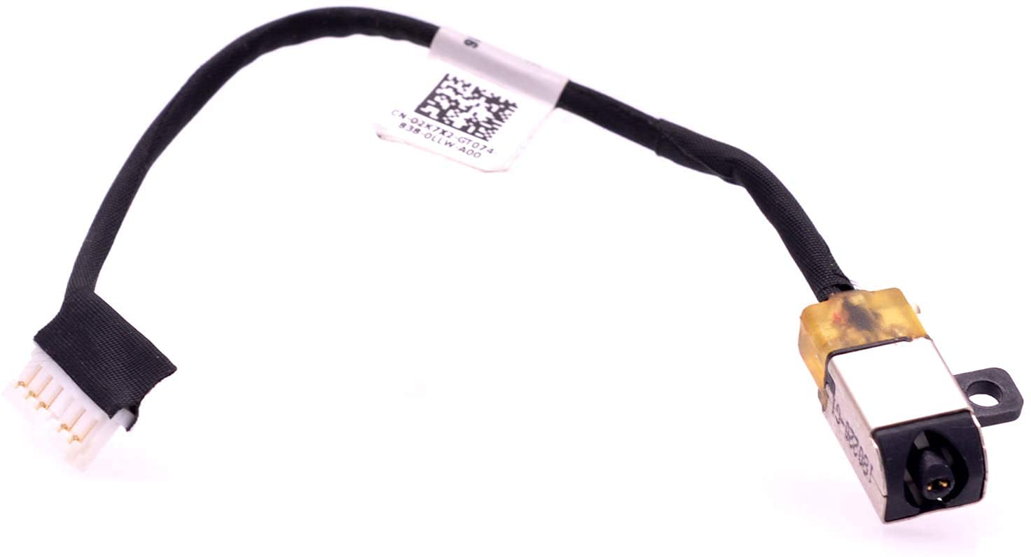 Amazon.com: xinzhuoqi DC Power Jack Cable Harness Replacement for Dell ...