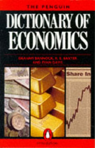 Amazon.com: Dictionary of Economics, The Penguin: Fifth Edition ...