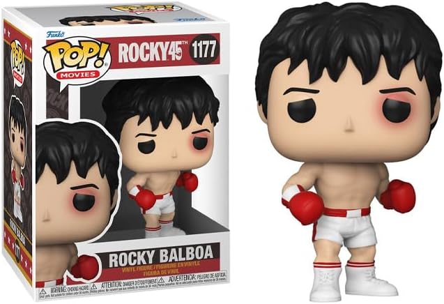 Amazon.com: Funko Pop Rocky 45th Anniversary + Protector: Pop! Movies ...