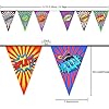 Amazon.com: Fabric Pennant Banner for Hero Theme Birthday Party ...