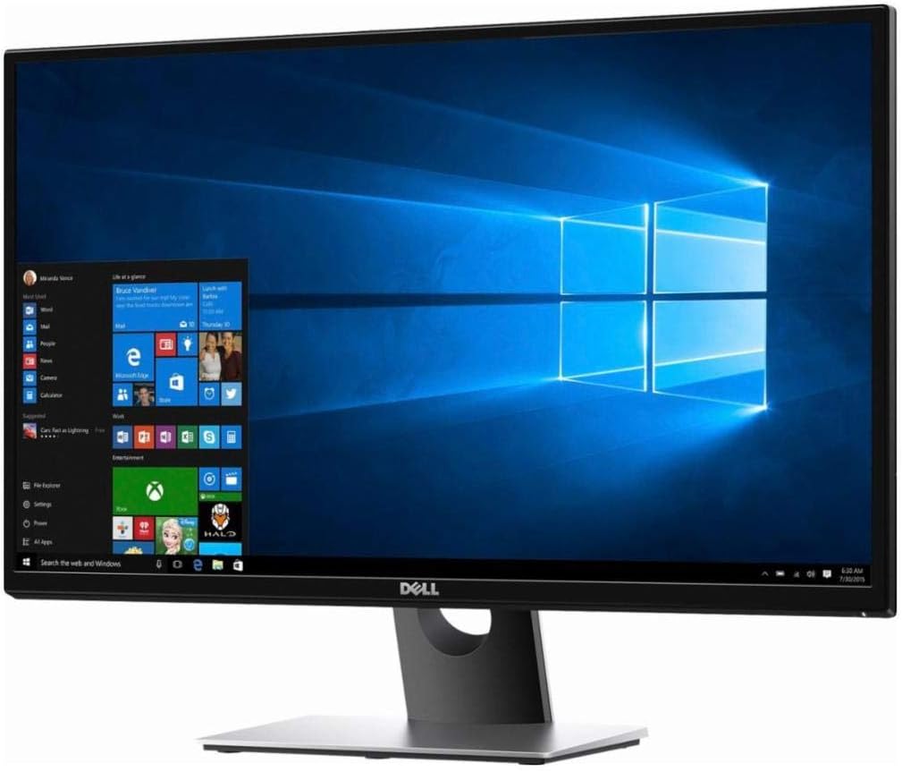 Amazon.com: Dell SE2717Hr 27" IPS LED Full HD Computer Monitor, Black ...