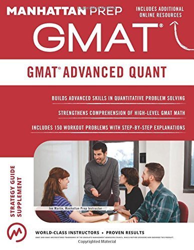 GMAT Advanced Quant (Manhattan Prep GMAT Strategy Guides) by Manhattan ...