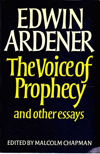 Amazon.com: The Voice of Prophecy: And Other Essays: 9780631166863 ...